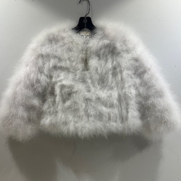 Ramy Brook | Jackets & Coats | Nwt Ramy Brook Mckenna Feather Jacket In ...